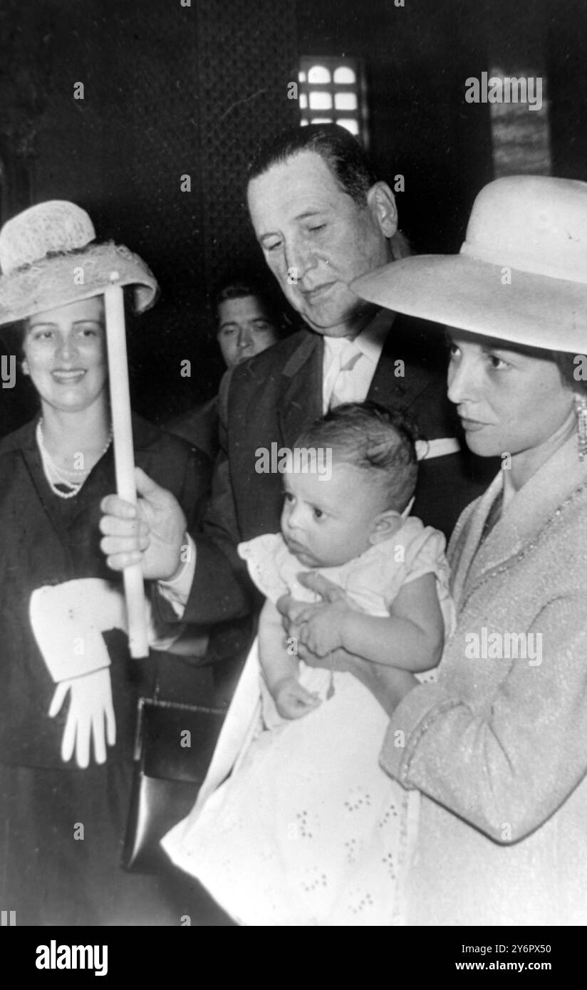 ISABEL PERON, JUAN PERON WITH ISABEL PERON IN MADRID / ; 9 JULY 1962 ...
