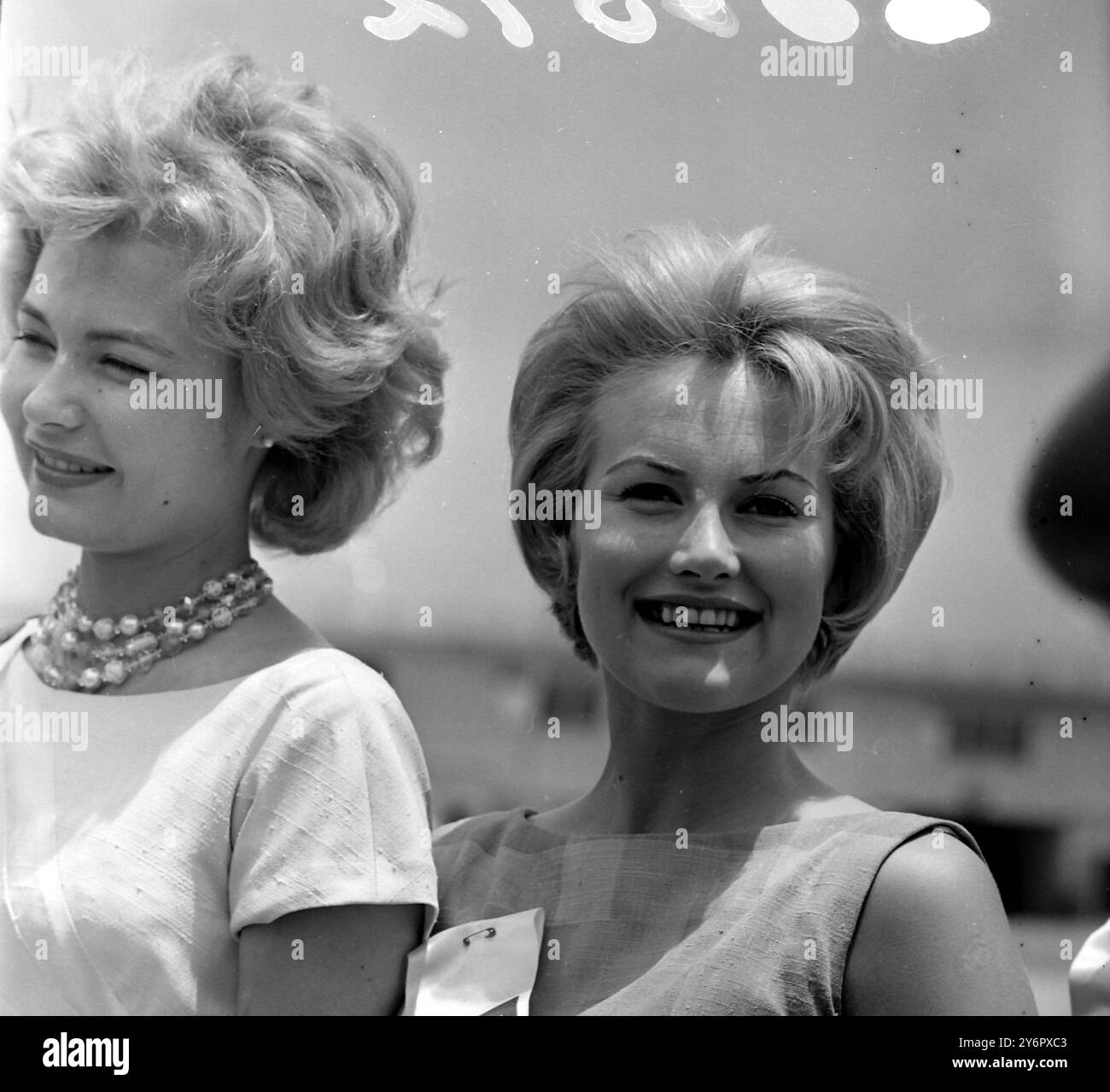 MISS ENGLAND KIM CARLTON ARRIVES IN MIAMI BEACH FOR MISS UNIVERSE ...