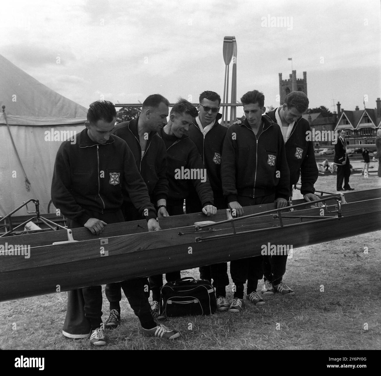 The racing shell Black and White Stock Photos & Images - Alamy