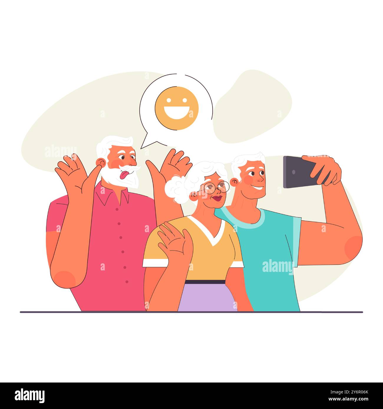 Uniqueness and individuality. Character standing out from the crowd ...