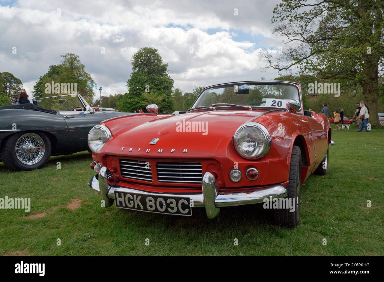 Triumph Spitfire. Witton Park Classic Car Show 2010 Stock Photo - Alamy