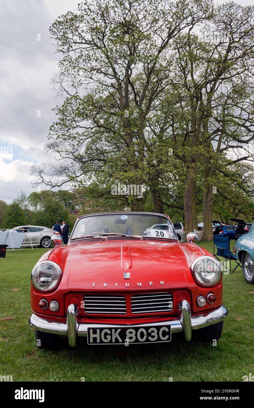Triumph Spitfire. Witton Park Classic Car Show 2010 Stock Photo - Alamy