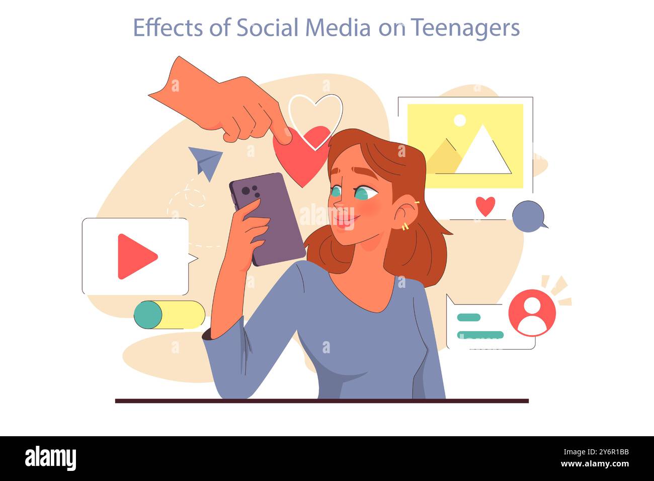 Aspects and effects of social media on teens. Psychological effects of social networks on ...