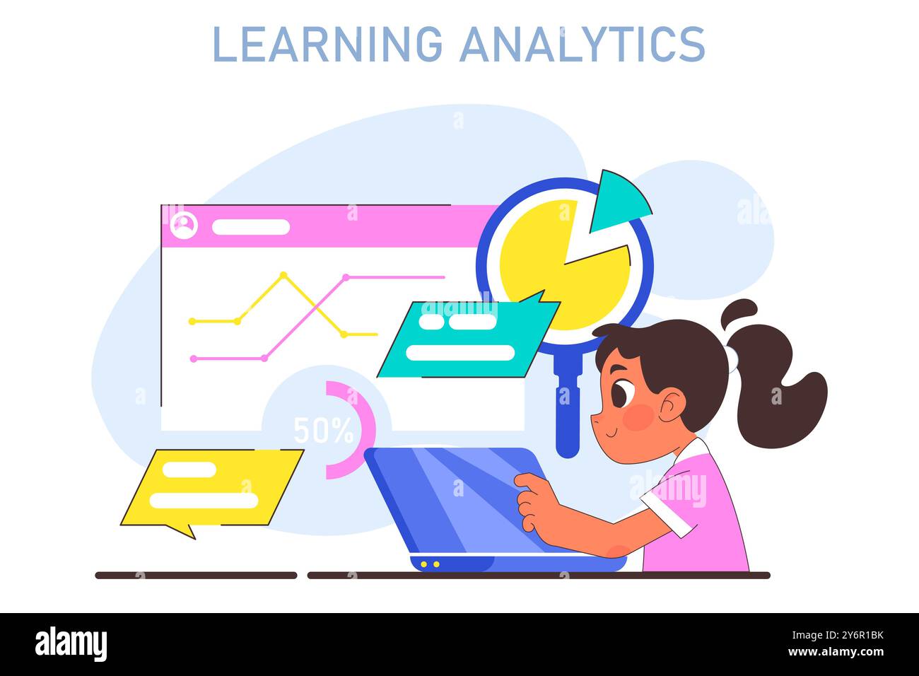 Modern education methodic. Online educational ecosystem provides student with a learning ...