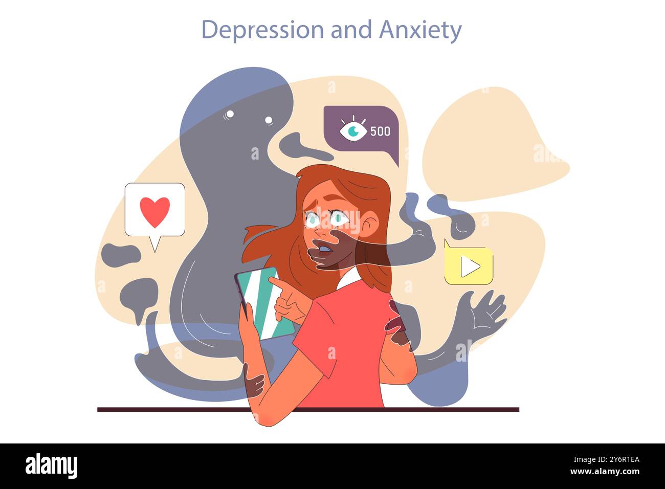 Negative aspect and bad impact of social media. Psychological effect of ...