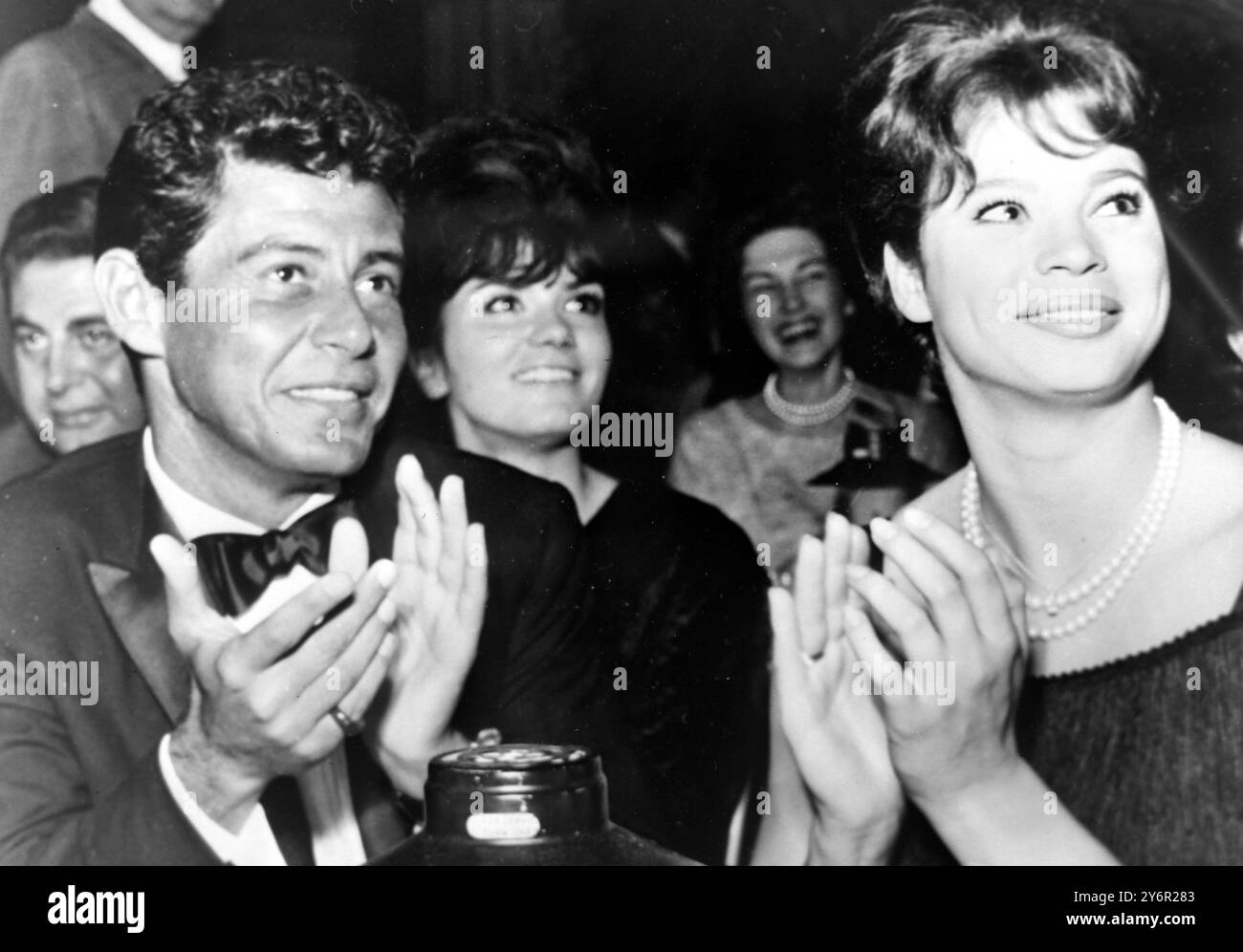 EDDIE FISHER WITH JULIET PROWSE IN HOLLYWOOD / ; 13 JUNE 1962 Stock ...