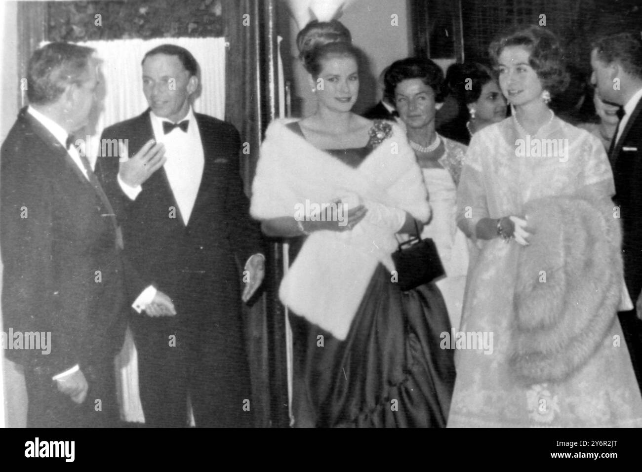 PRINCESS GRACE, PRINCE RAINER AND PRINCESS ANTOINETTE IN MONTE CARLO ...
