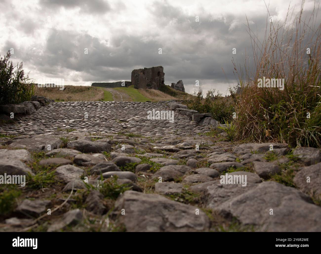 Ancient ruins of Castle Duffus, Elgin and Lossiemouth, Moray, Scotland ...