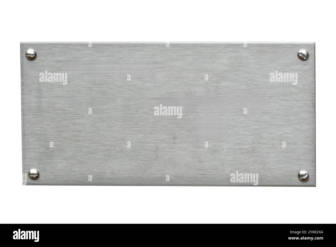 Silver memorial plaque Cut Out Stock Images & Pictures - Alamy
