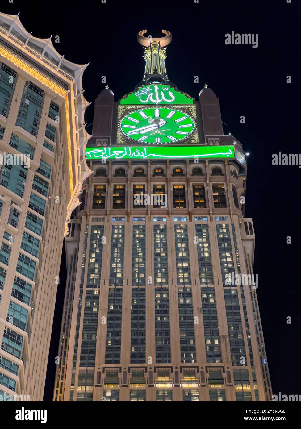Makkah Royal clock tower. Makkah -Saudi Arabia. 17-May-2024 Stock Photo ...
