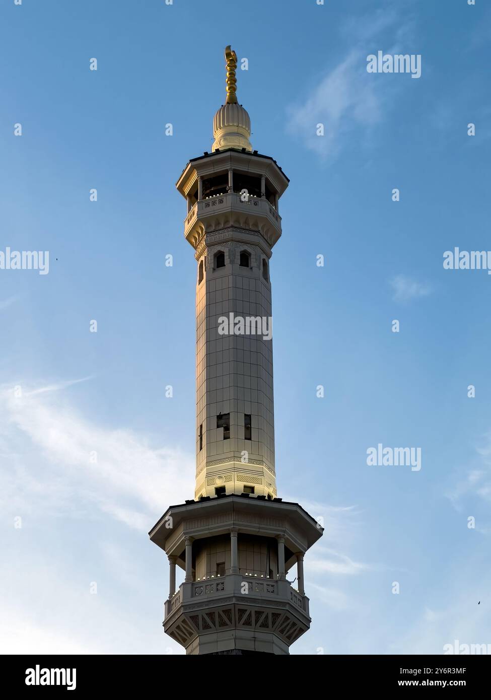 Makkah, Saudi Arabia. 17-May-2024. The Tower of Masjid Al Haram in ...