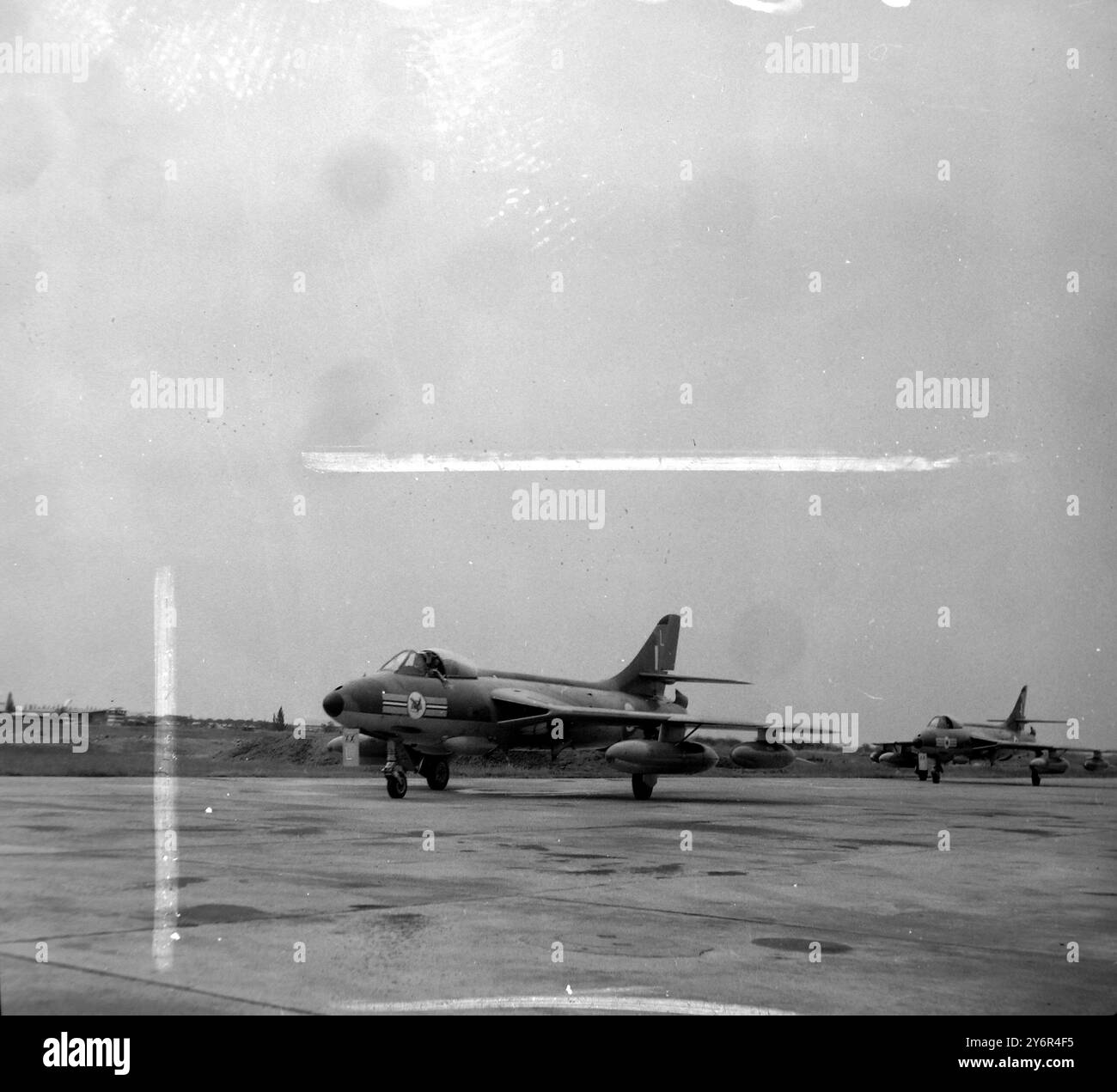 WAR RAF JETS ARRIVE IN THAILAND ( Hawker Hunter ) ; 28 MAY 1962 Stock ...
