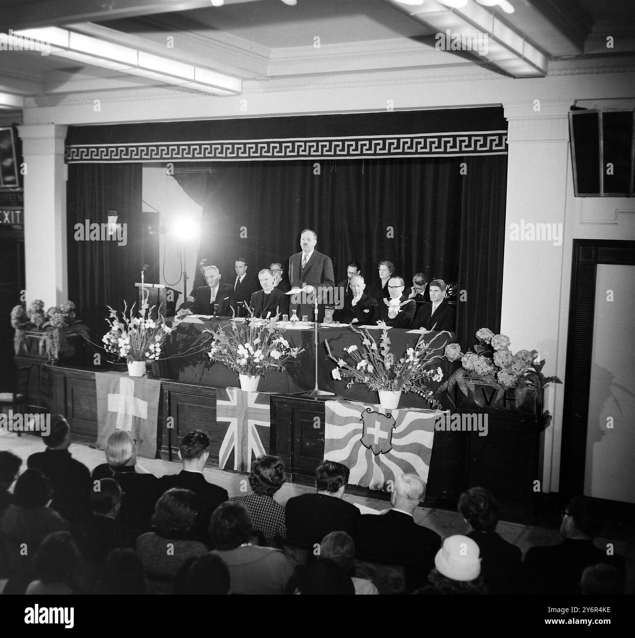 LONDON'S SWISS CHURCH CELEBRATES BICENTENARY / ; 27 MAY 1962 Stock ...