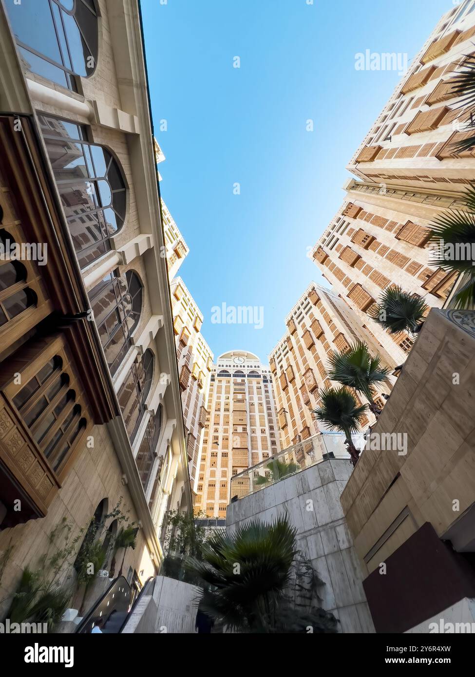 Makkah, Saudi Arabia - May 18 2024: Amazing Hotel Near Masjid Al Haram ...