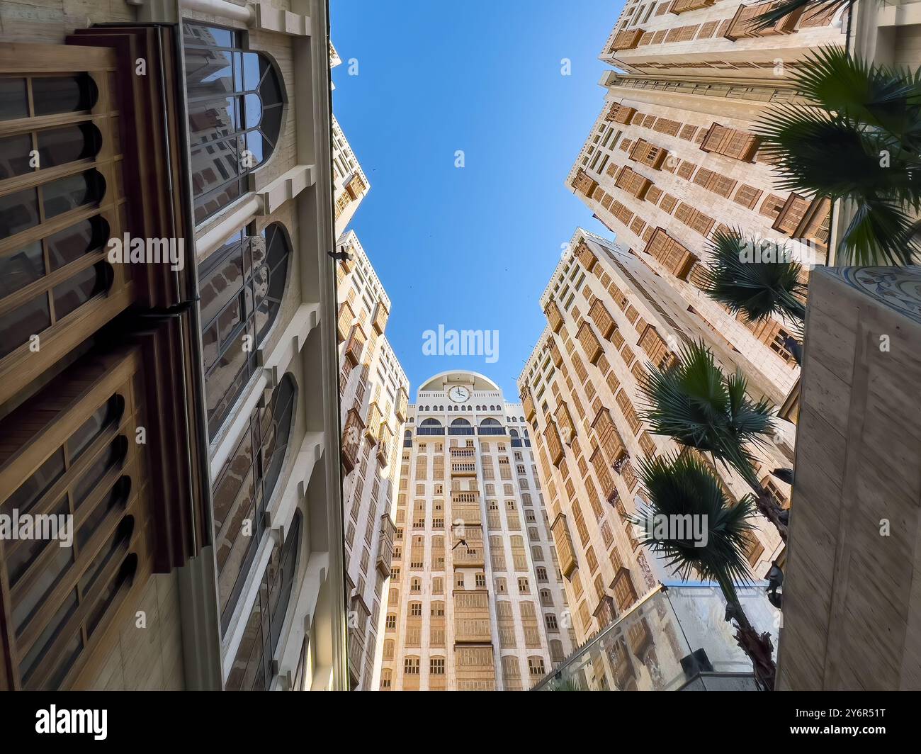Makkah, Saudi Arabia - May 18 2024: Amazing Hotel Near Masjid Al Haram ...