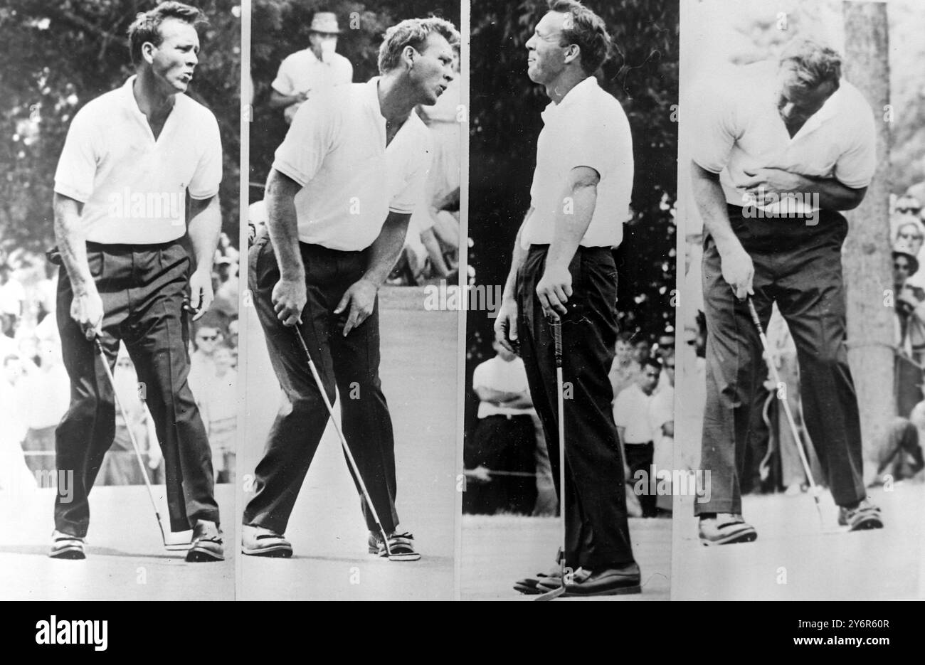 GOLF COLONIAL INVITATION TOURNAMENT ARNOLD PALMER MAKES SOME PUTTS ; 19 ...