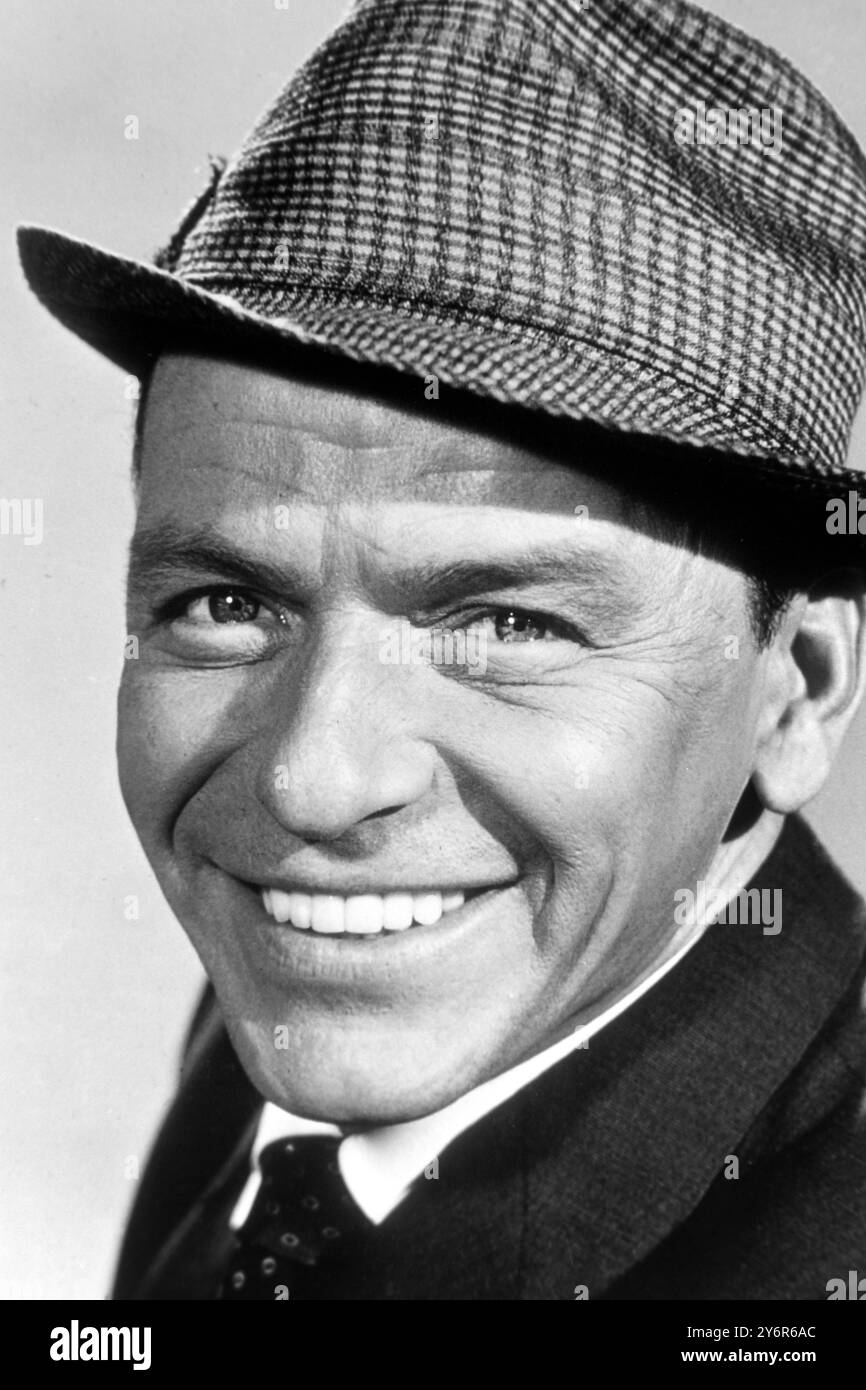 18 MAY 1962 SINGER FRANK SINATRA PHOTOGRAPHED FOR HIS LATEST FILM ...