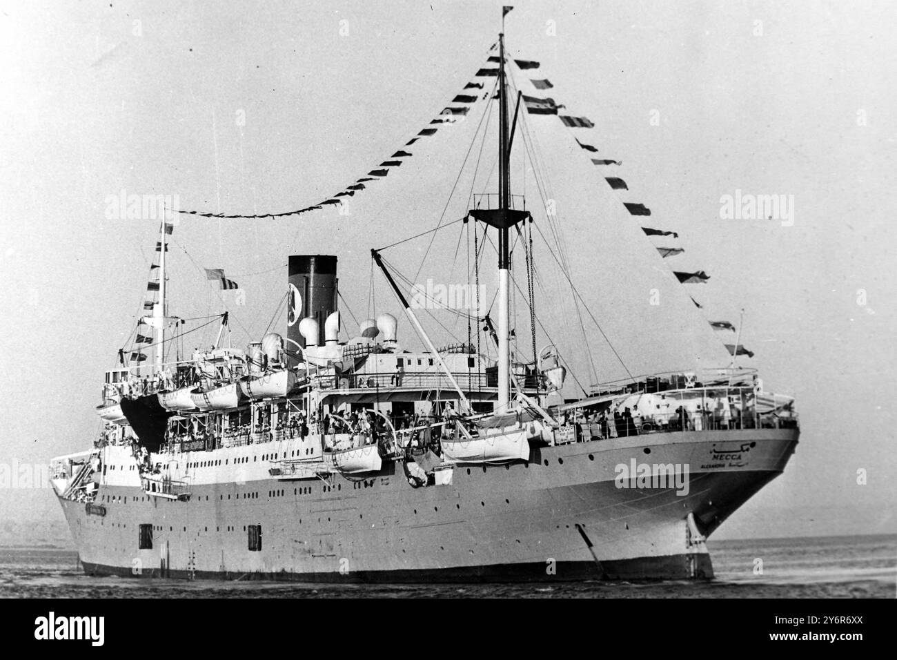 PILGRIMS SHIP MECCA PORT TEWFIK REFUSED LAND JEDDAH ARABIA ; 14 MAY ...