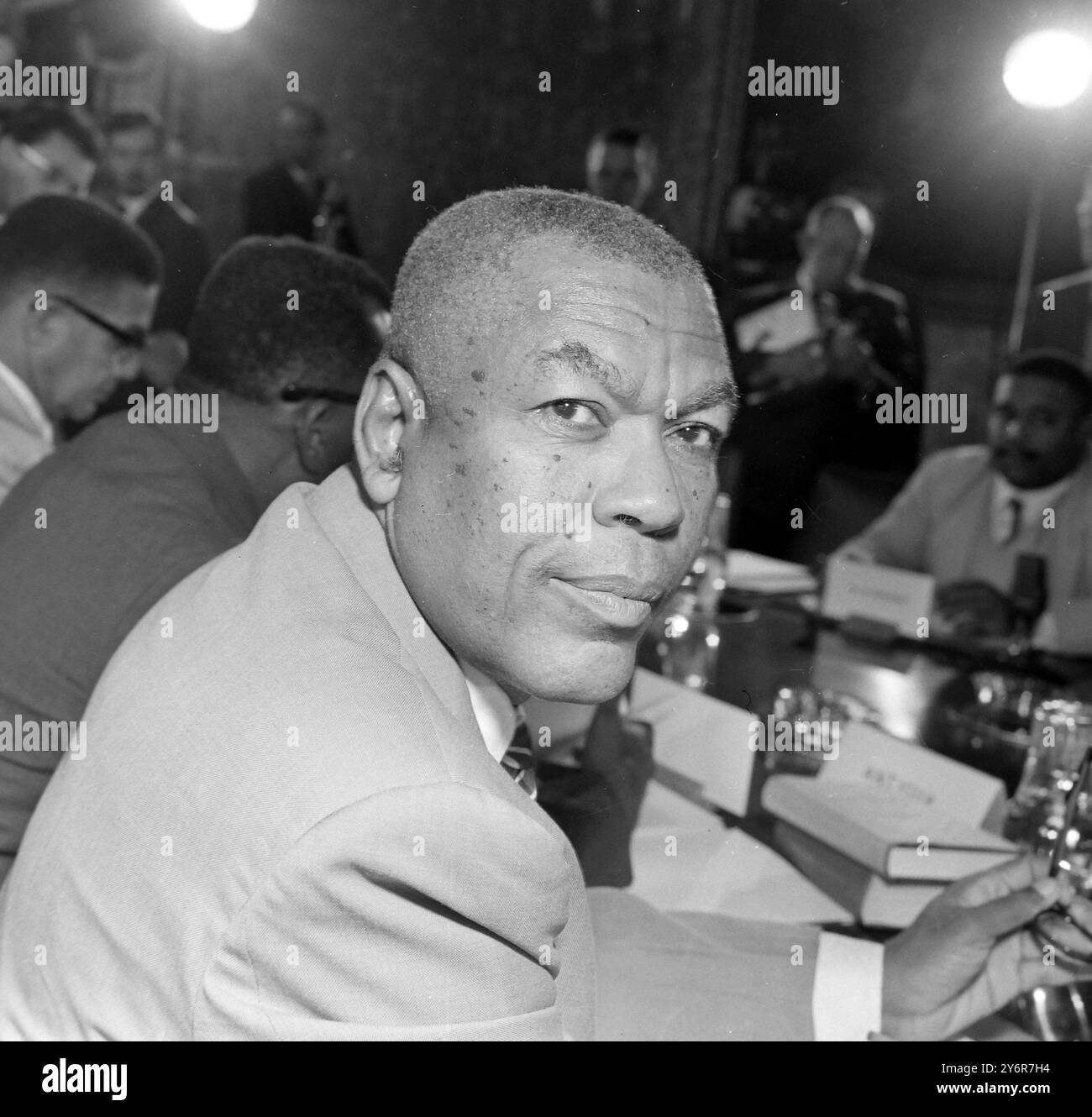 BIRD V C CHIEF MINISTER OF ANTIGUA / ; 10 MAY 1962 Stock Photo - Alamy