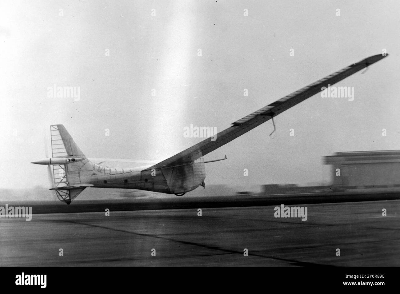 AVIATION WIMPENNY DEMONSTRATES PUFFIN PEDAL PLANE ; 7 MAY 1962 Stock ...
