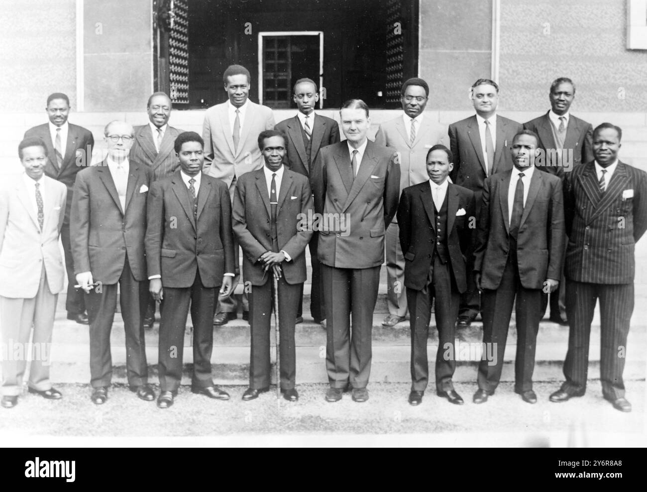 KIRYA B UGANDA CABINET GOVERNMENT / ; 8 MAY 1962 Stock Photo - Alamy
