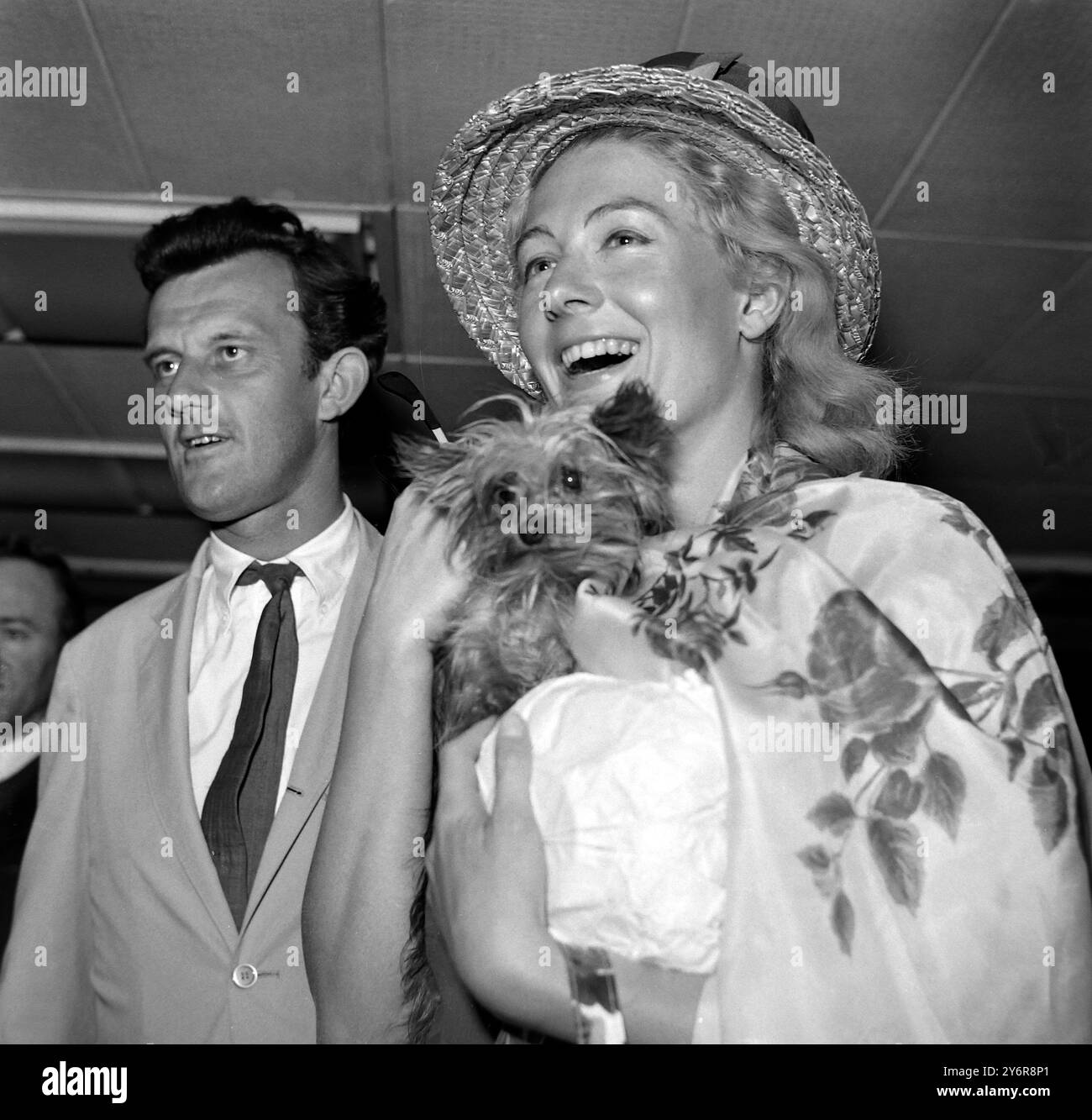 5 MAY 1962 VANESSA REDGRAVE WITH HER PET TERRIER 'MARVELLOUS' AND NEWLY ...