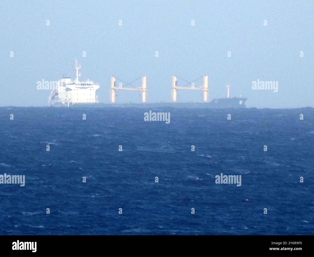 Broadstairs, Kent, UK. 26th Sep, 2024. Controversial cargo ship MV Ruby ...