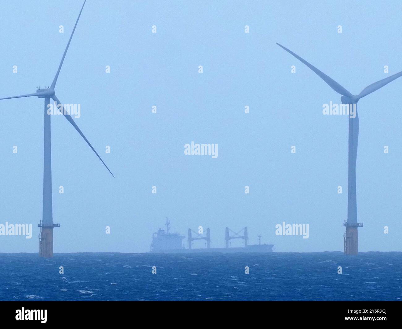 Broadstairs, Kent, UK. 26th Sep, 2024. Controversial cargo ship MV Ruby ...