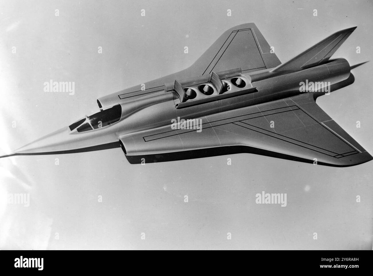 MODEL OF JET AIRCRAFT / ; 28 APRIL 1962 Stock Photo - Alamy