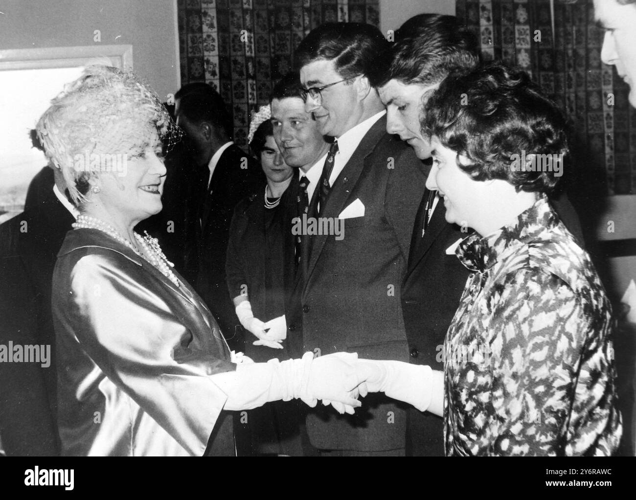 ELIZABETH THE QUEEN MOTHER VISIT TO DEVON & CORNWALL ; 26 APRIL 1962 ...