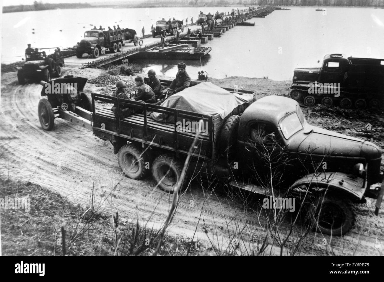 ARMY WARSAW PACT EXERCISE IN HUNGARY ; 24 APRIL 1962 Stock Photo - Alamy