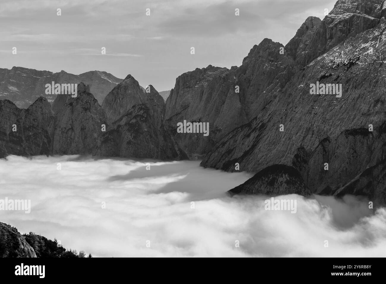 Julian alps italy Black and White Stock Photos & Images - Alamy