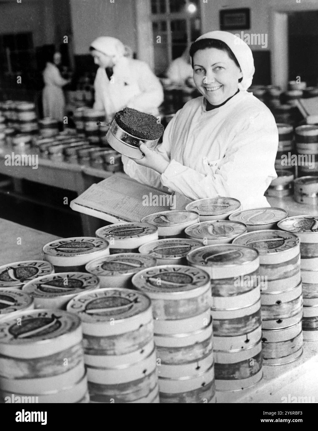 Worker factory ussr Black and White Stock Photos & Images - Alamy