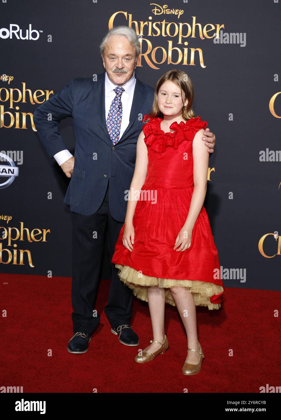 Bronte Carmichael and Jim Cummings at the Los Angeles premiere of ...