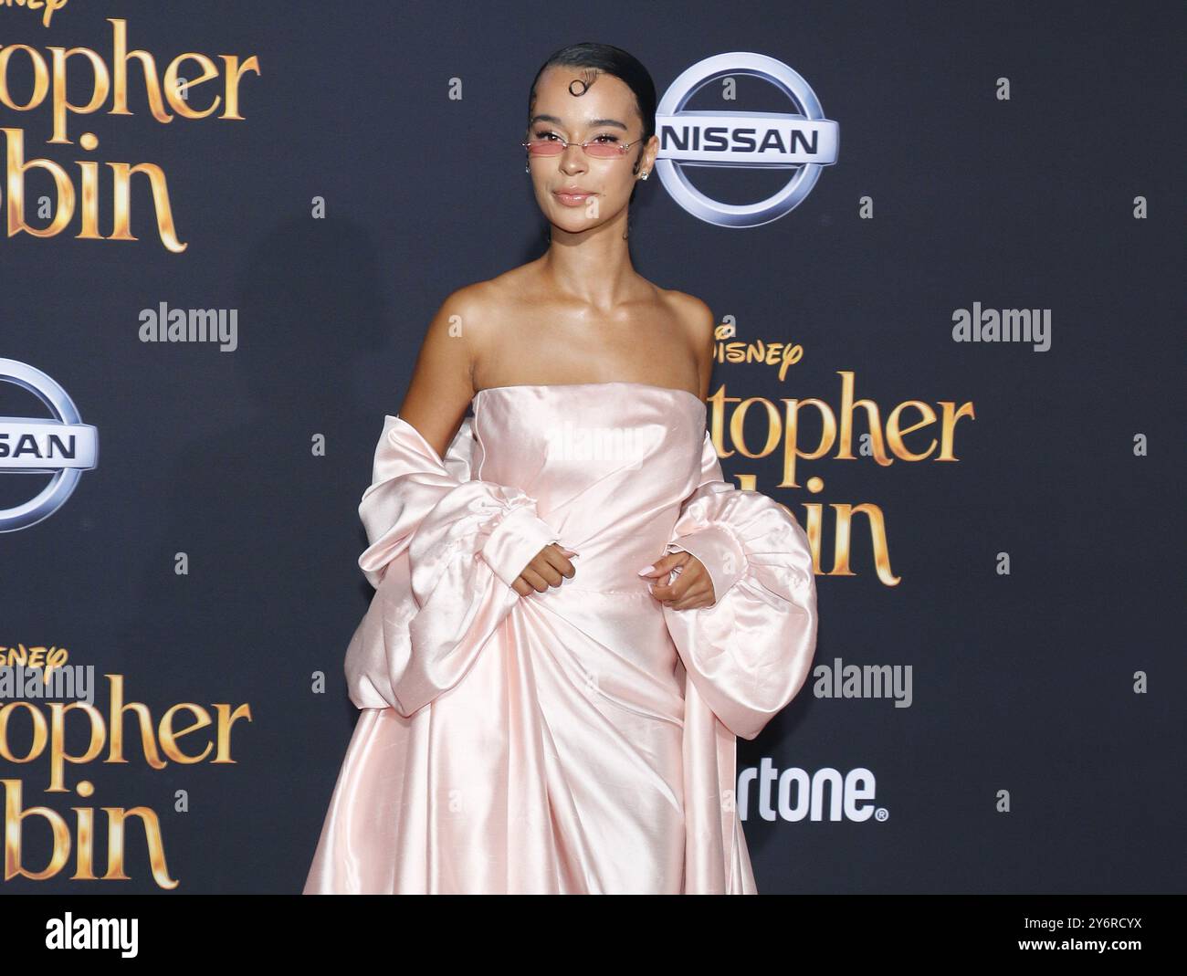 Rainy Milo at the Los Angeles premiere of 'Christopher Robin' held at ...