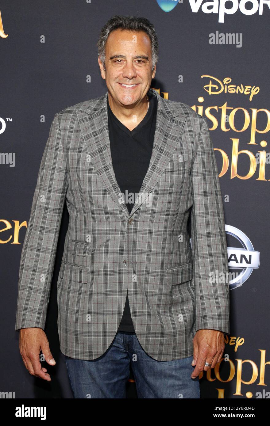 Brad Garrett at the Los Angeles premiere of 'Christopher Robin' held at ...
