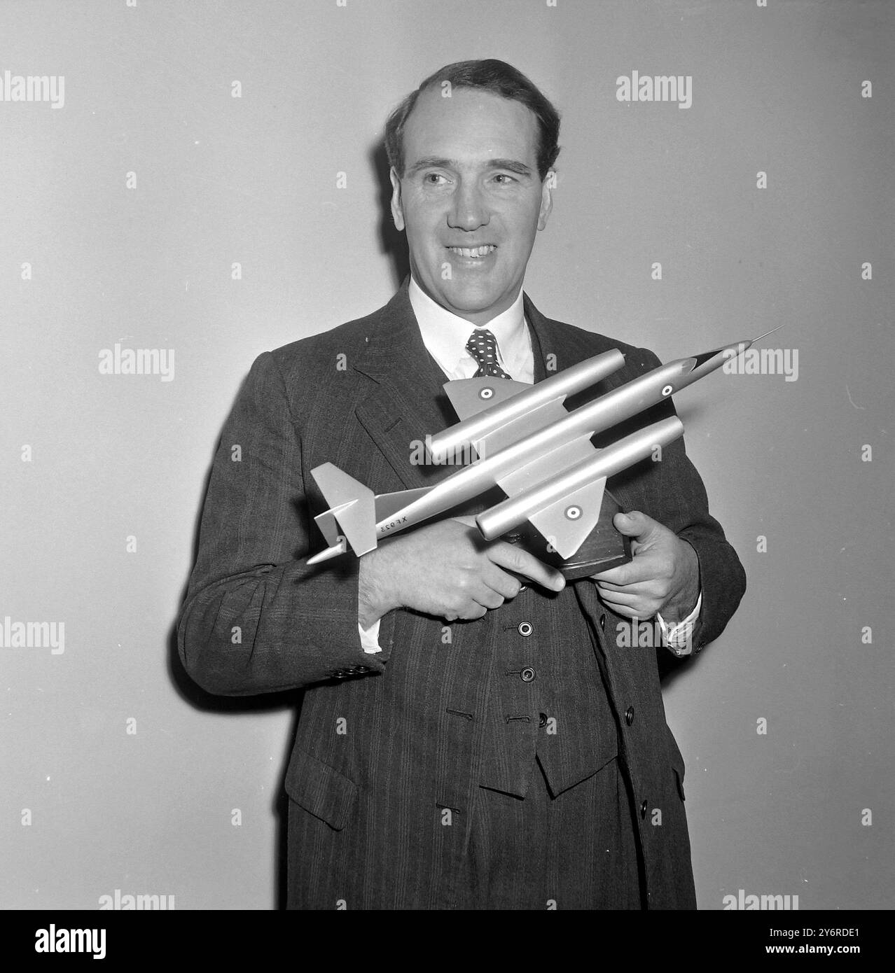 GODFREY AUTY - AVIATION BRISTOL 188 PILOT / ; 14 APRIL 1962 Stock Photo ...