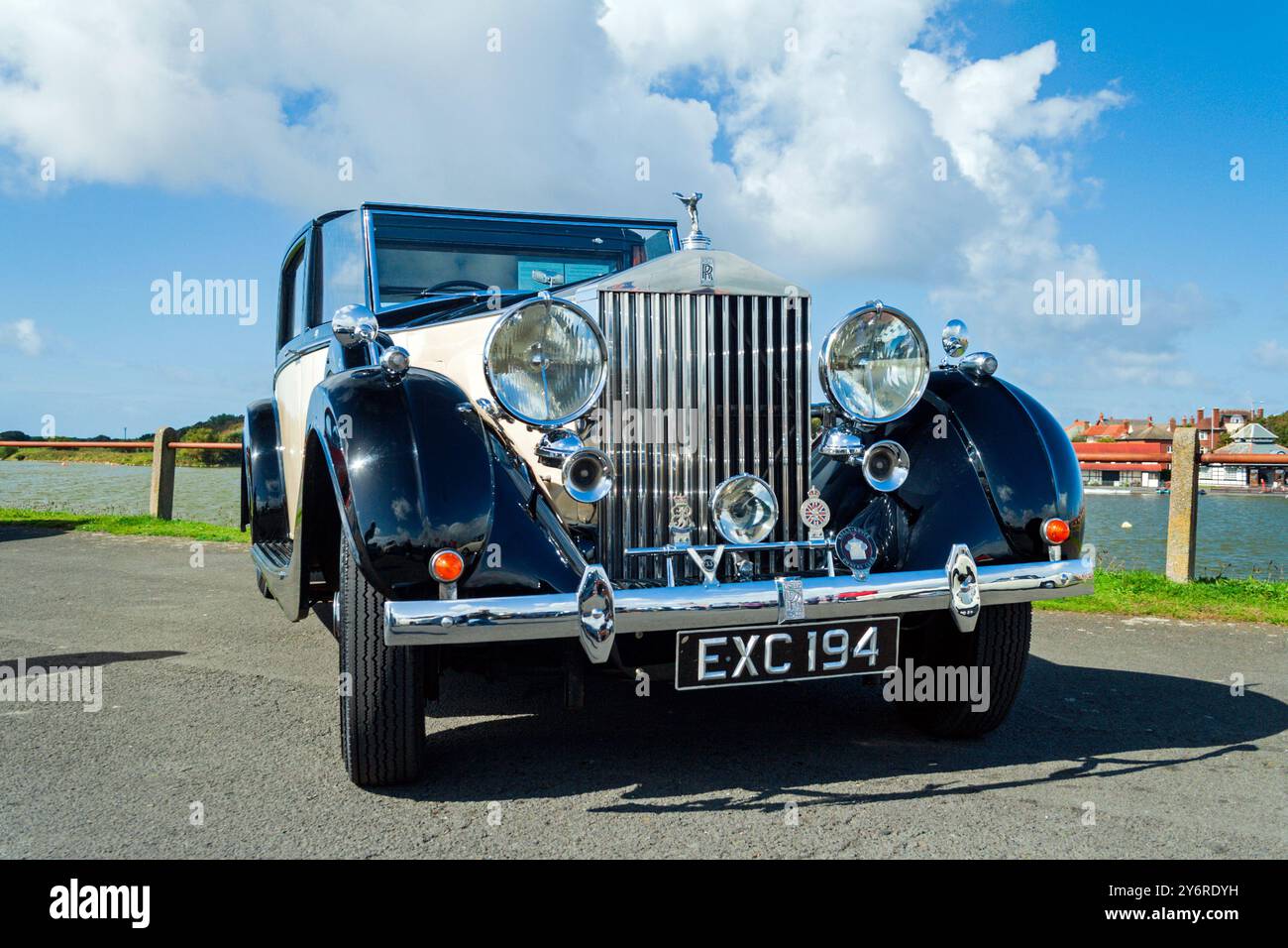 1937 Rolls Royce Phantom III. Fairhaven Classic Car Rally 2010 Stock ...