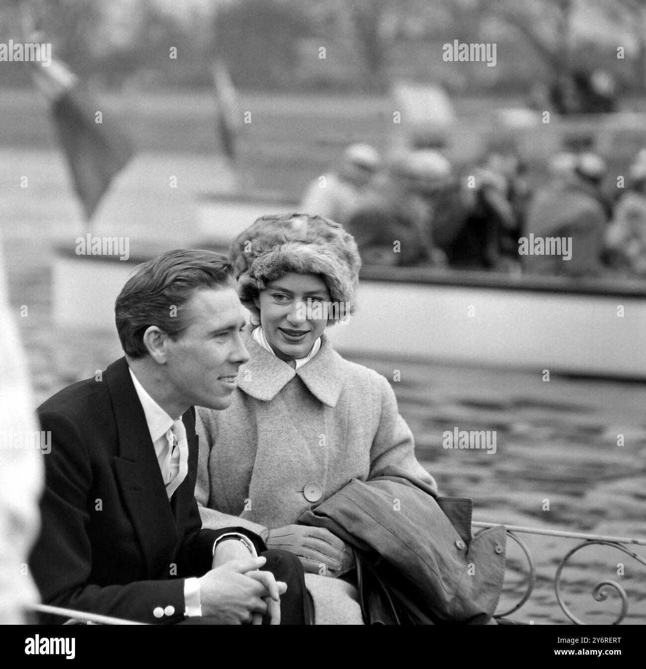 7 APRIL 1962 PRINCESS MARGARET ROSE AND HER HUSBAND LORD SNOWDON WATCH ...