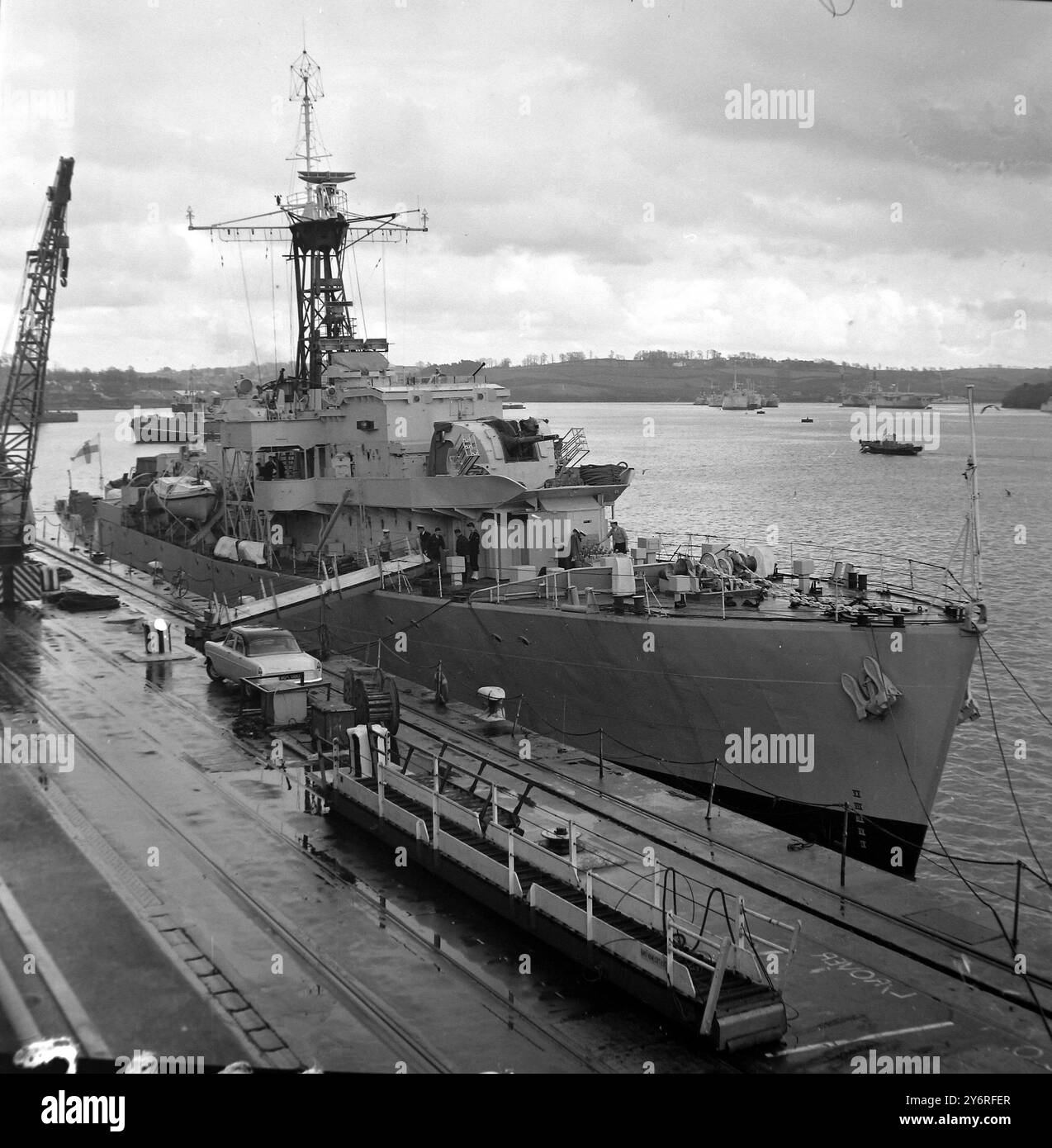 BRITISH FRIGATE POLLOCK BAY ; 4 APRIL 1962 Stock Photo - Alamy