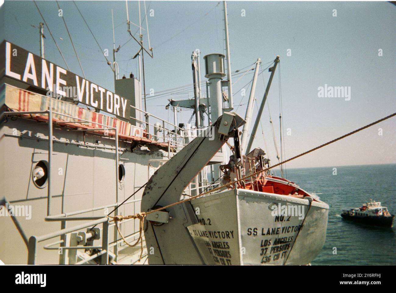 SS Lane Victory in San Pedro California Stock Photo - Alamy