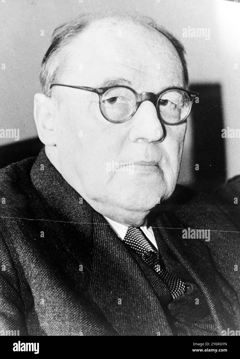 WACLAW SIERPRINSKI PORTRAIT / 29 MARCH 1962 Stock Photo - Alamy