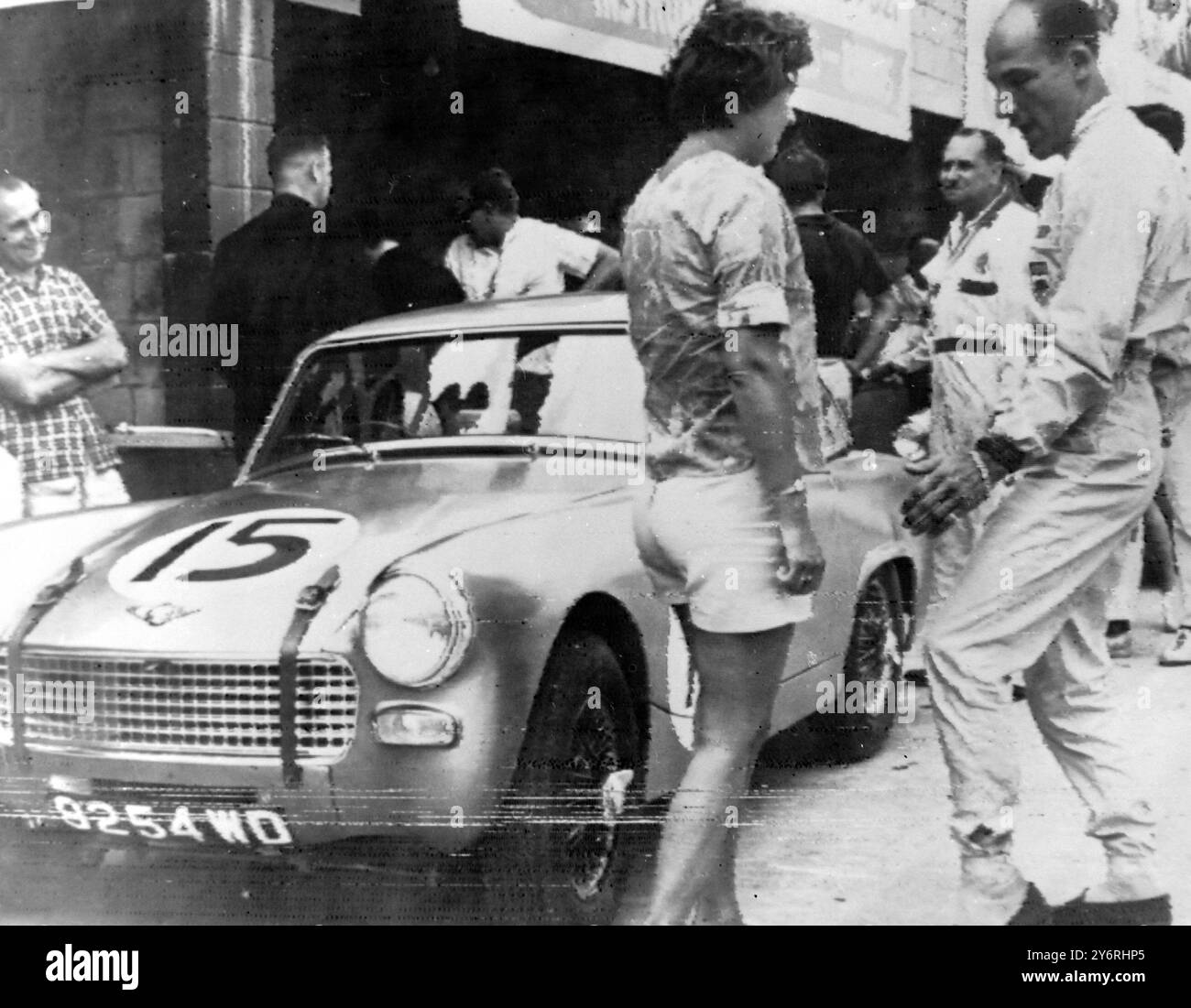 PAT GANNON AND BRITISH RACING DRIVER STIRLING MOSS DANCING TWIST / 23 ...
