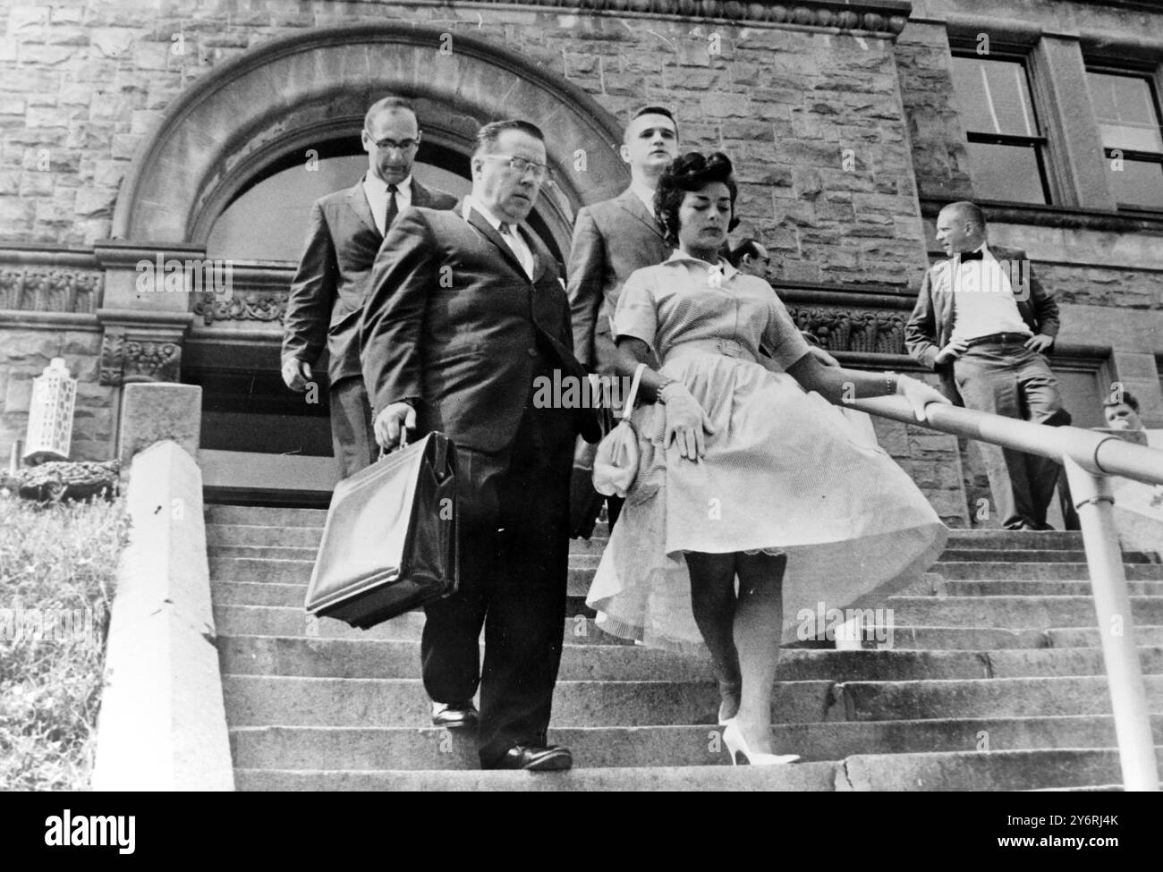 JOHN LAVELL WITH LILLIAN REISS / 22 MARCH 1962 Stock Photo - Alamy