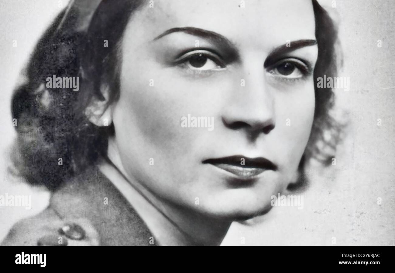 EILEEN NEARNE (1921-2010) English agent with SOE in WW2 Stock Photo - Alamy