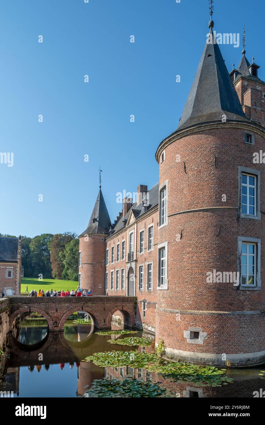 Commandery of Alden Biesen, 16th-century moated castle at Rijkhoven ...