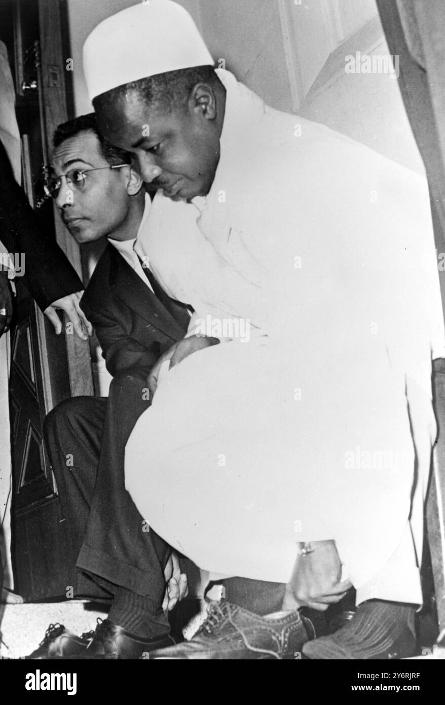 PRESIDENT AHMADOU AHIDJO IN WASHINGTON 16 MARCH 1962 Stock Photo - Alamy