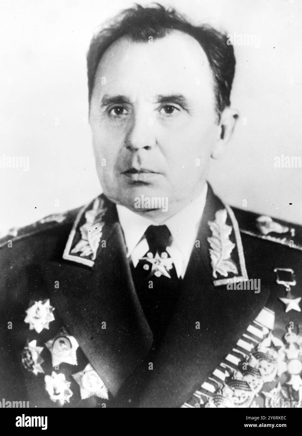 KIRIL SEMENOVICH MOSKALENKO K S 12 MARCH 1962 Stock Photo - Alamy