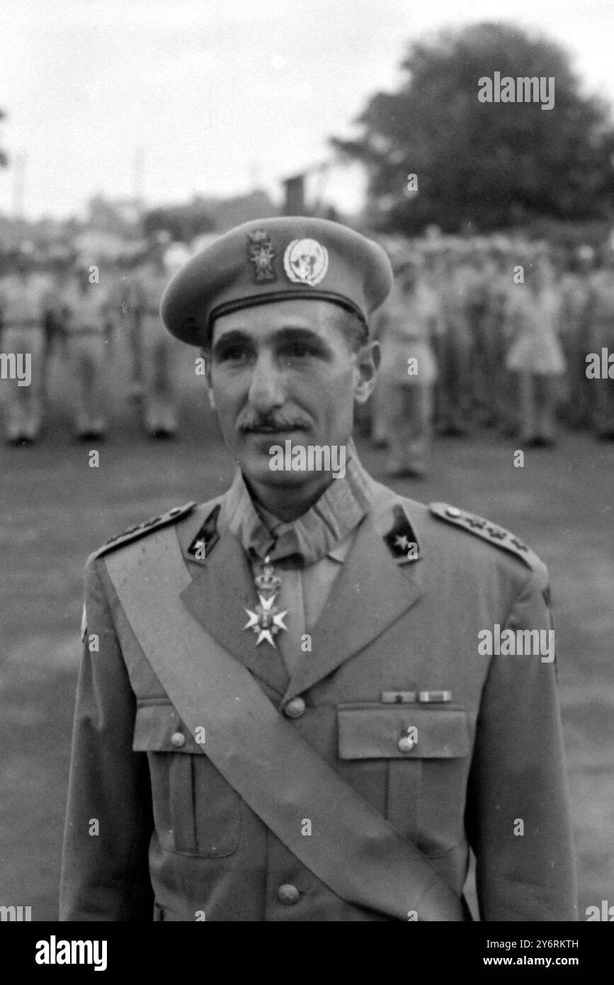 CAPTAIN GUISEPPE CIPOLAT OF ITALIAN RED X CROSS IN KATANGA 9 MARCH 1962 ...