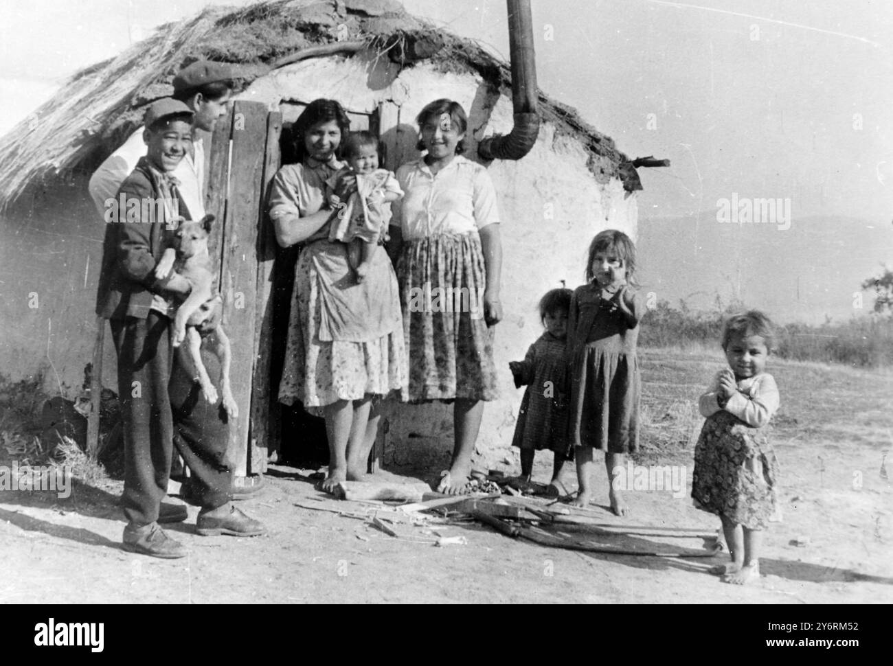 ROMA FROM HUNGARY - 8 MARCH 1962 Stock Photo - Alamy